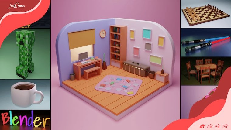 Modelado en Blender para Principiantes desde cero - BATS Universidad